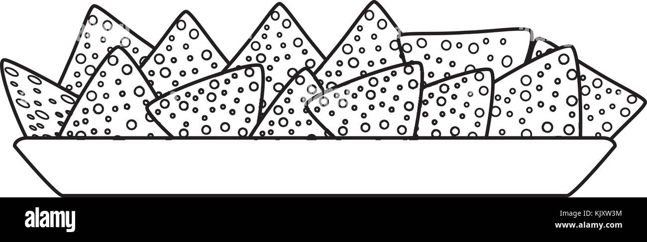 Isolated nachos design Stock Vector Image & Art - Alamy