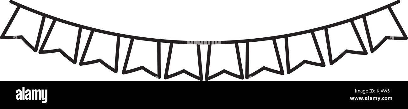 Isolated pennant design Stock Vector Image & Art - Alamy