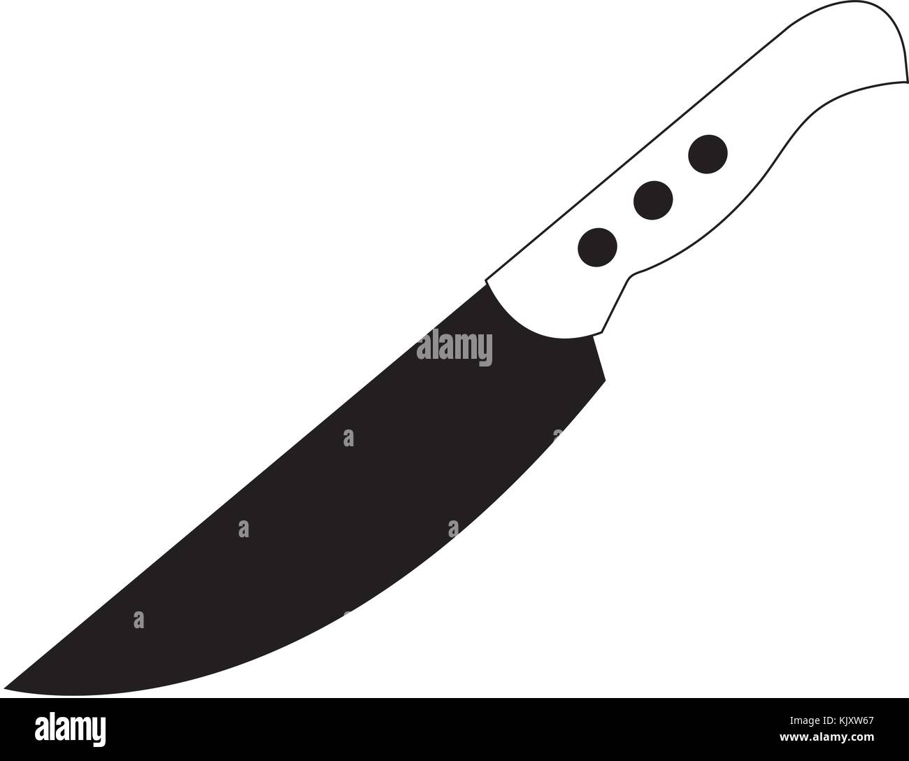 Isolated knife design Stock Vector Image & Art - Alamy