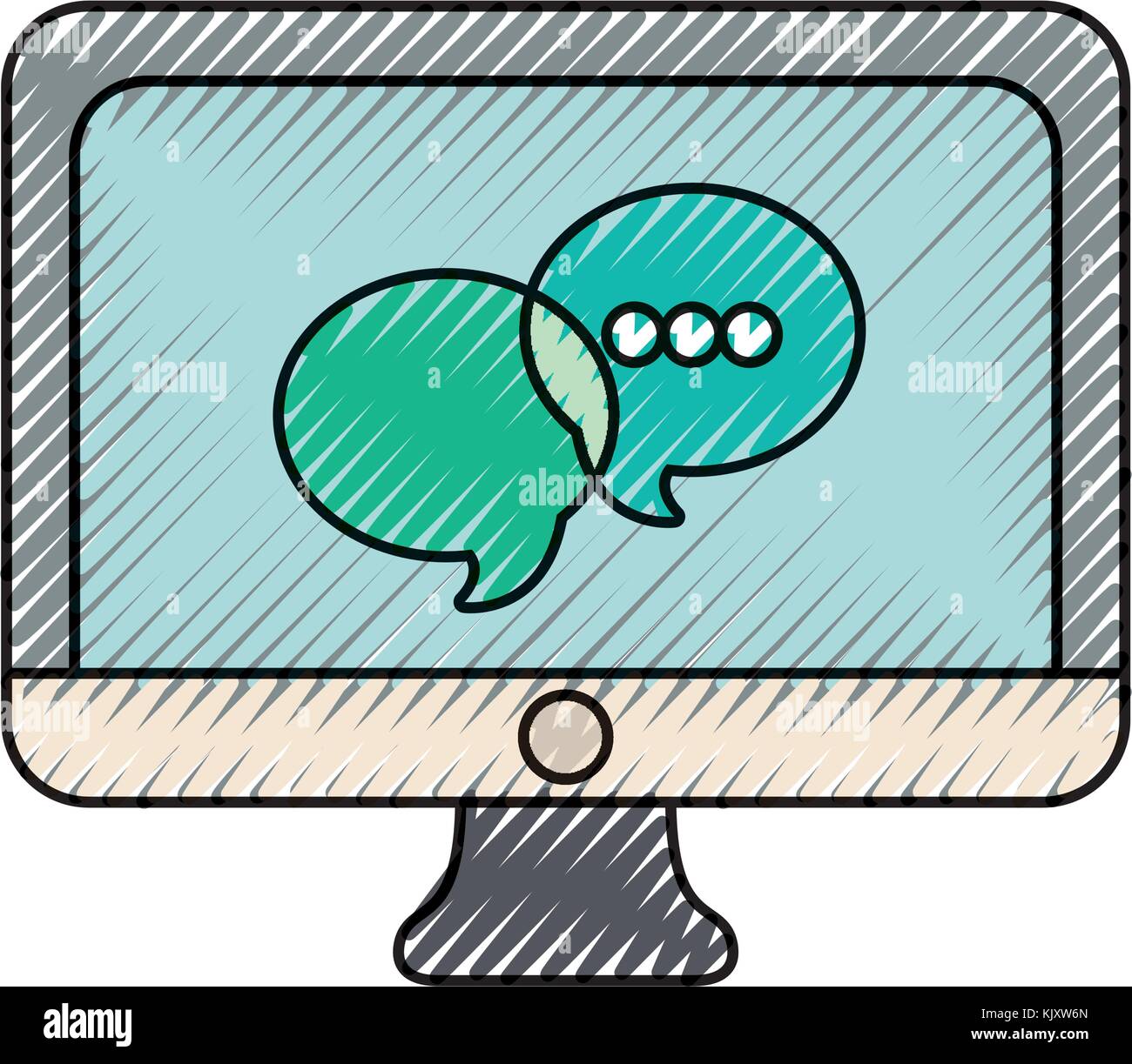 screen vector illustration Stock Vector Image & Art - Alamy