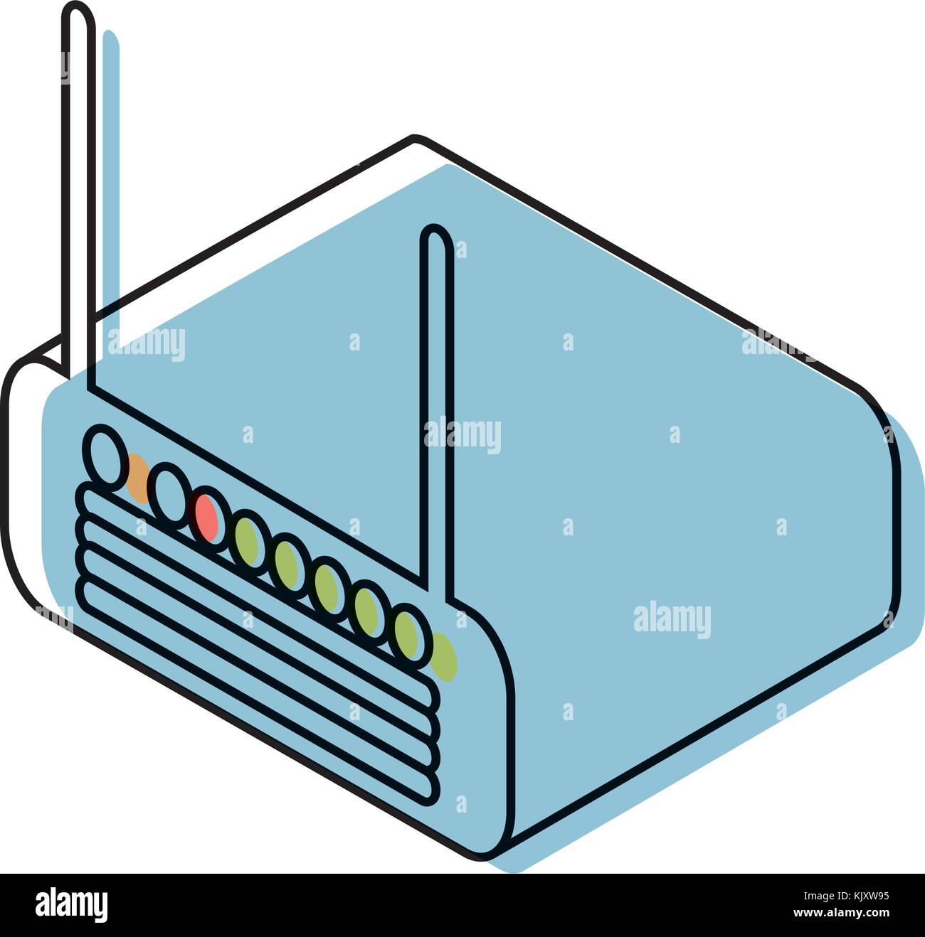 router vector illustration Stock Vector Image & Art - Alamy