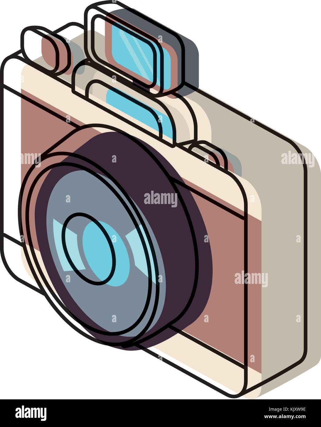 camera vector illustration Stock Vector Image & Art - Alamy