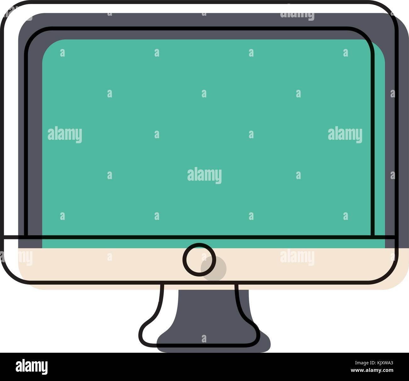 screen vector illustration Stock Vector Image & Art - Alamy