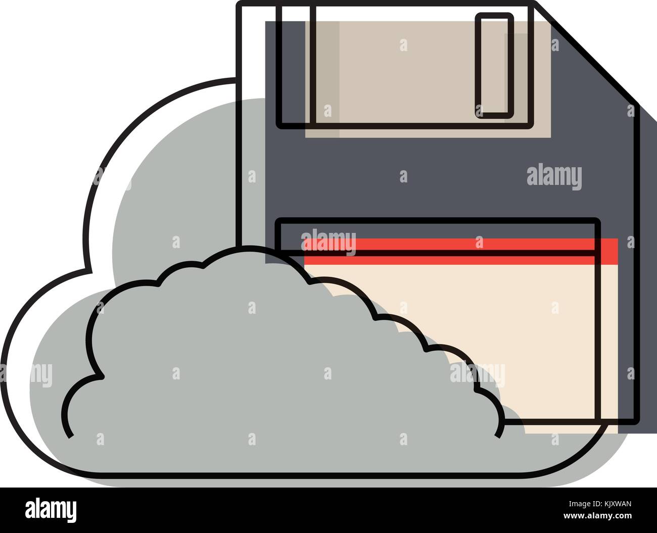 floppy diskette vector illustration Stock Vector Image & Art - Alamy