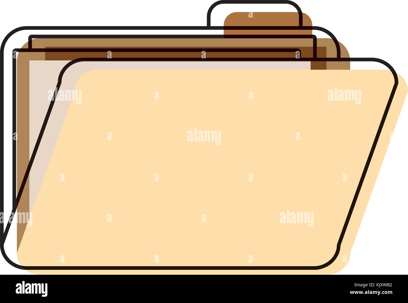 folder file vector illustration Stock Vector Image & Art - Alamy