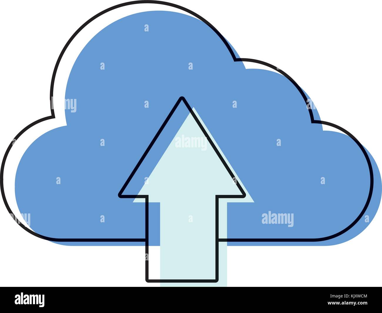 cloud vector illustration Stock Vector Image & Art - Alamy