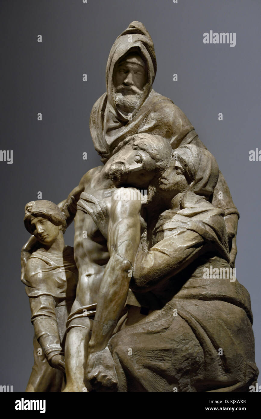 The Deposition (also called the Bandini Pietà or The Lamentation over ...