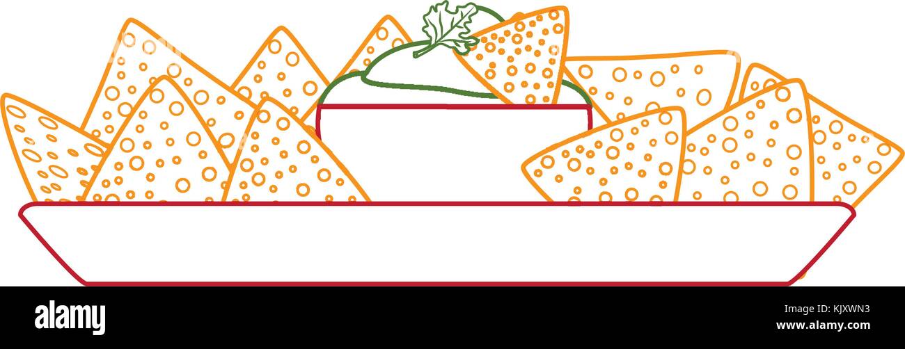 Isolated nachos design Stock Vector Image & Art - Alamy