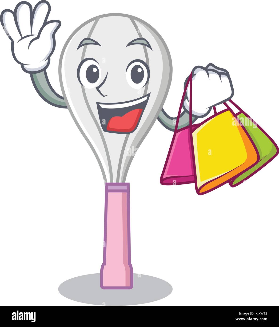 Shopping whisk character cartoon style Stock Vector Image & Art - Alamy