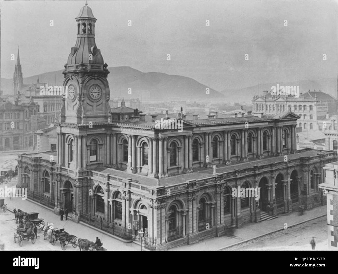 Historic dunedin Black and White Stock Photos & Images - Alamy