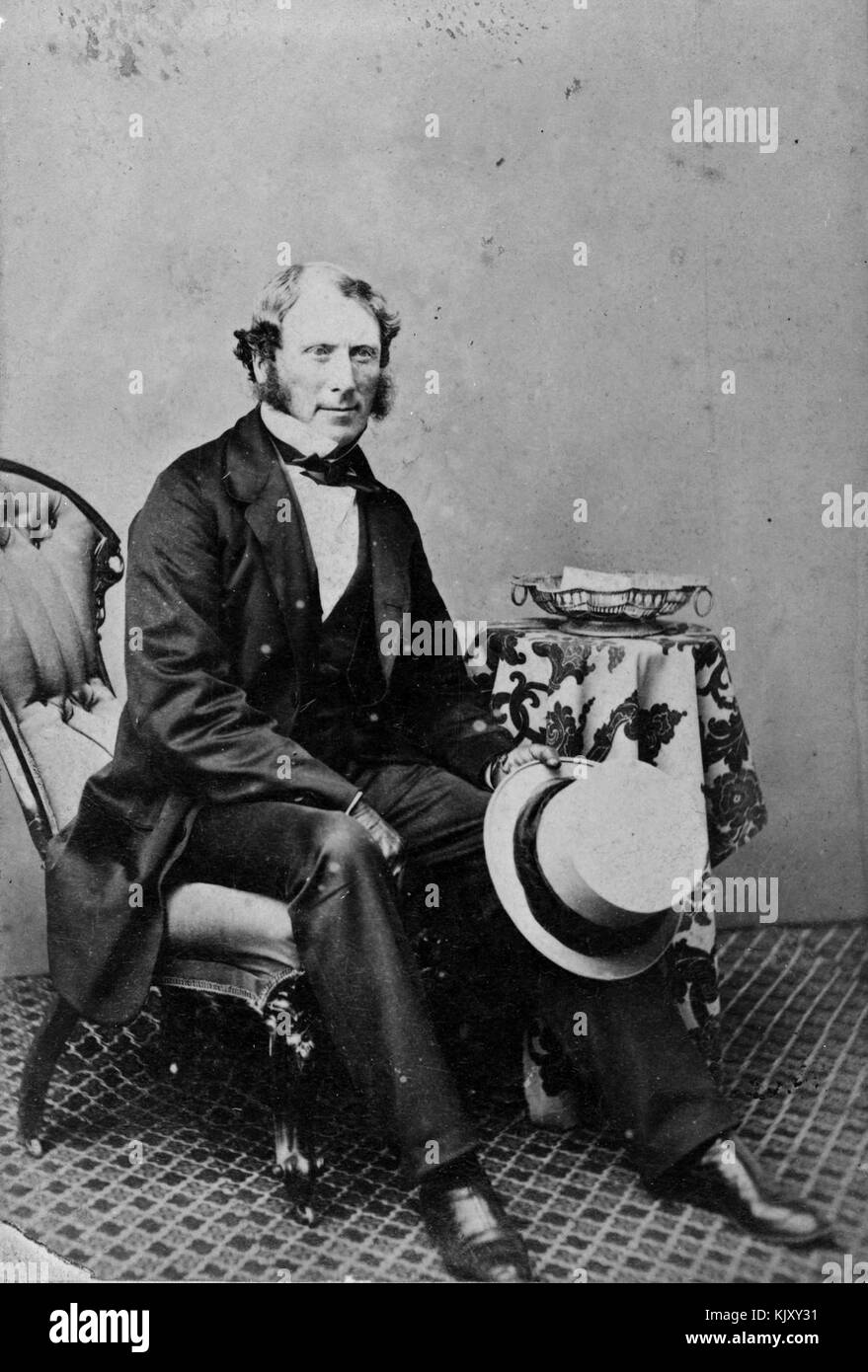 Edward Dobson, 1866 Stock Photo - Alamy