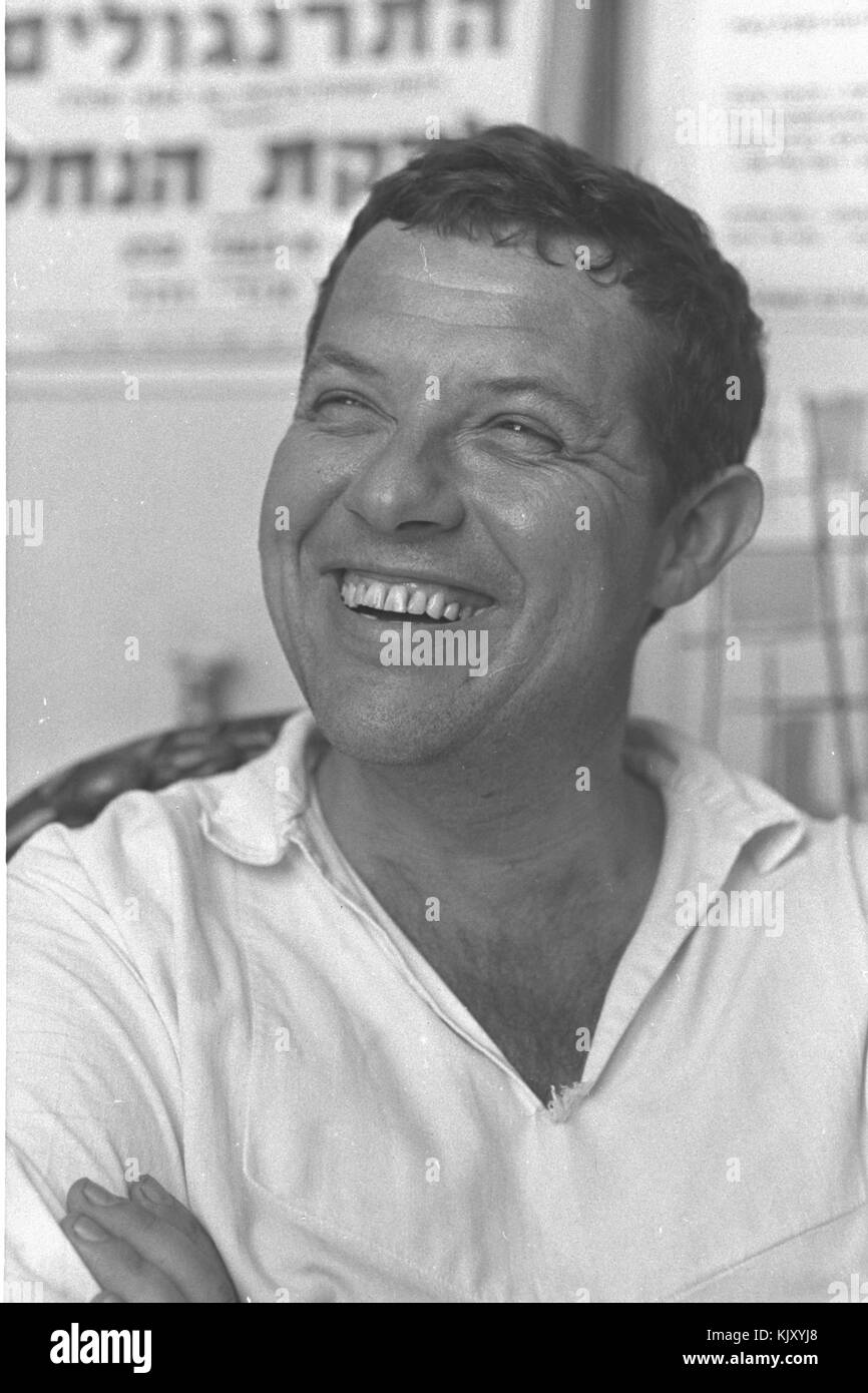 Dan Ben Amotz 1961 Stock Photo - Alamy