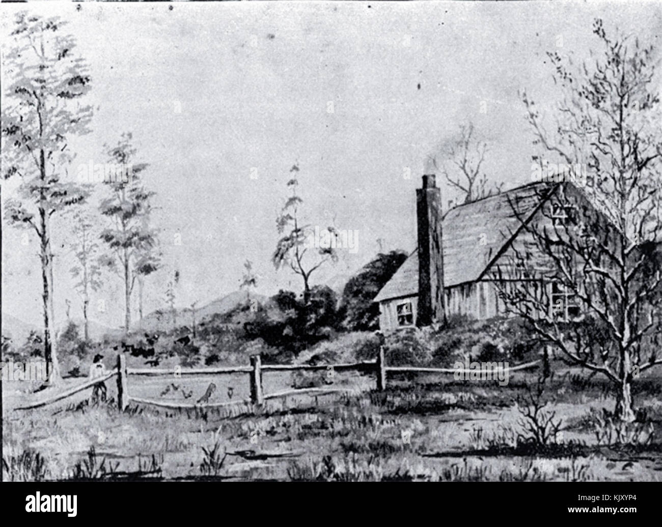 House of Charles Torlesse Stock Photo - Alamy