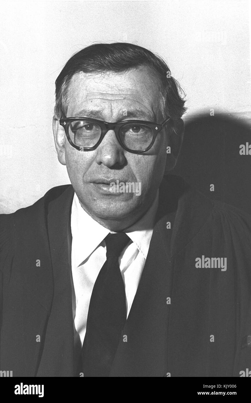 Shimon Agranat 1962 Stock Photo - Alamy