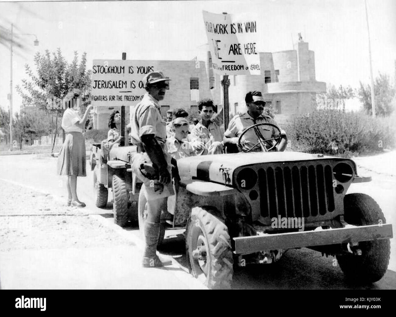 Demonstration control Black and White Stock Photos & Images - Alamy
