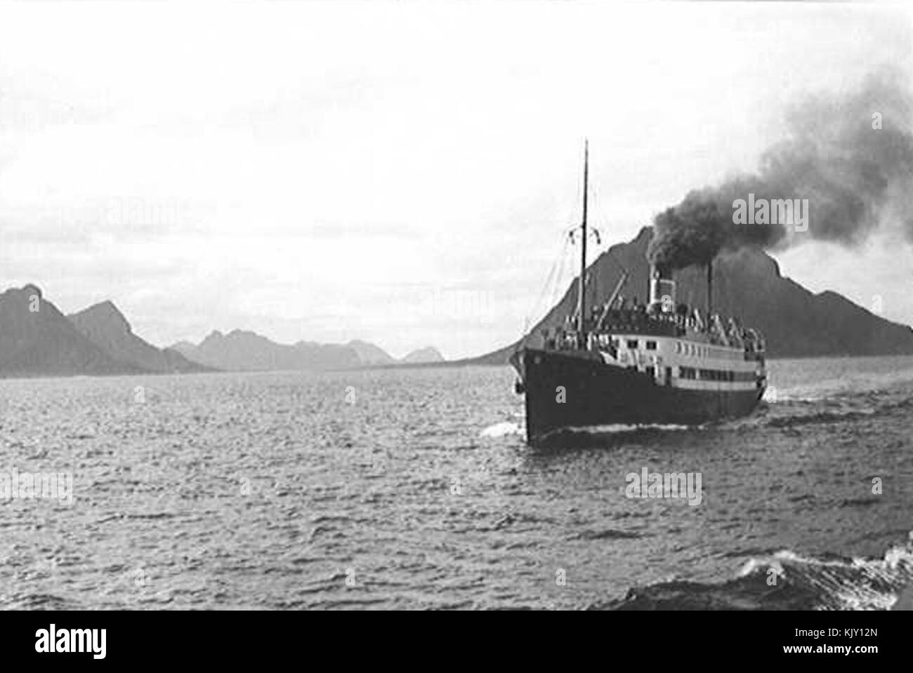 DS Lofoten i Hadsel Stock Photo - Alamy