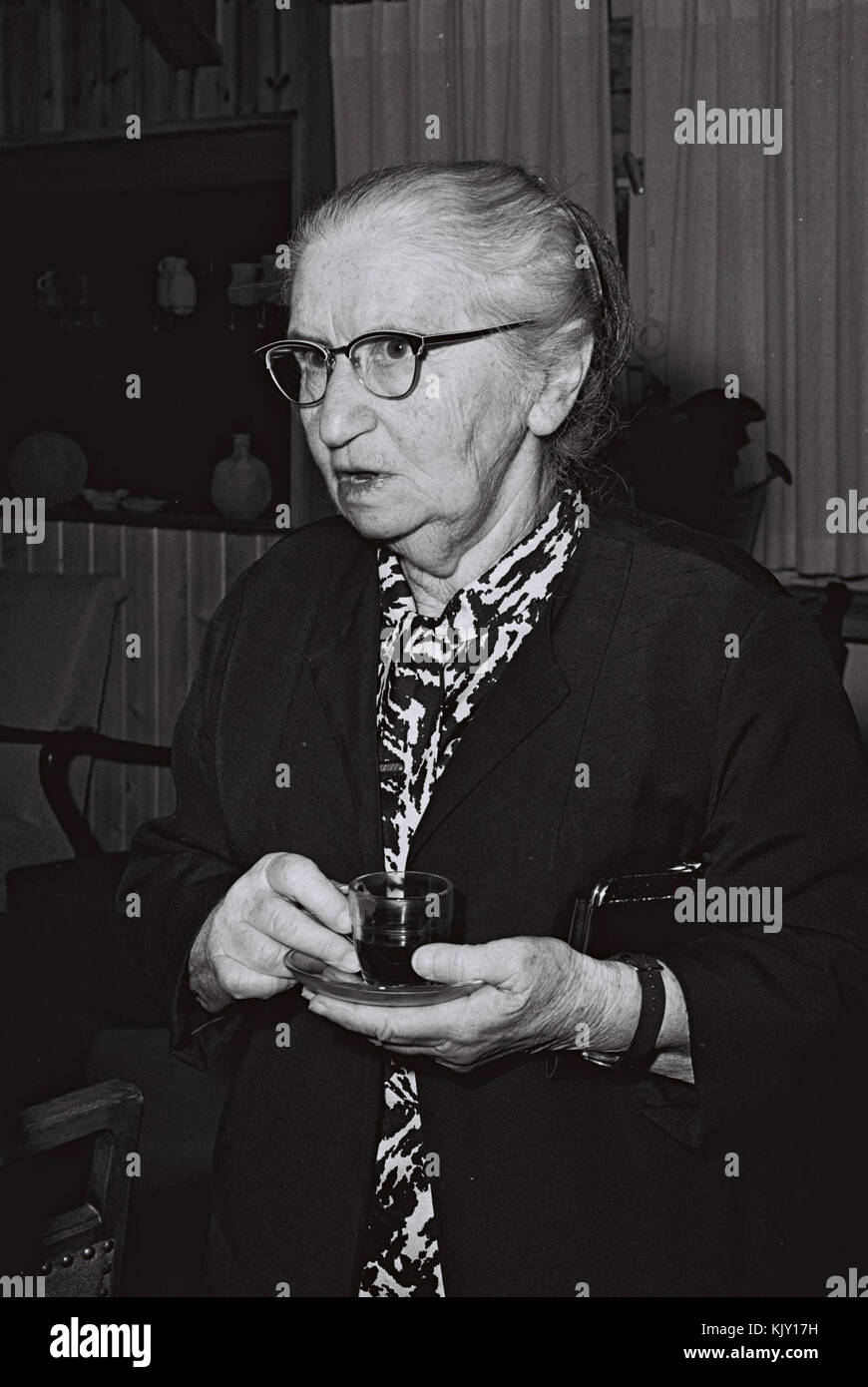 Rachel Katznelson Shazar 1964 Stock Photo - Alamy