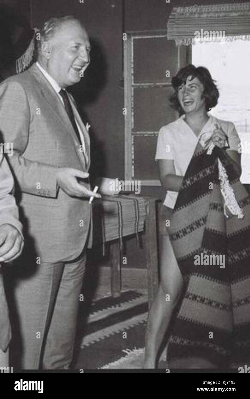 Randolfo Pacciardi Sde Boker1958 Stock Photo - Alamy