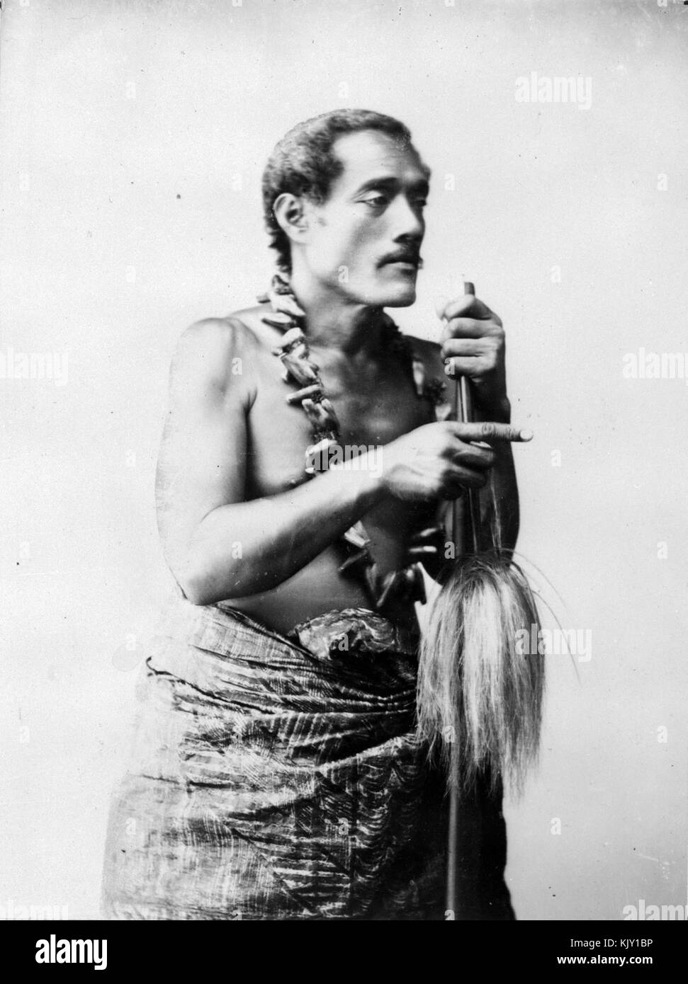 Samoan chief hi-res stock photography and images - Alamy