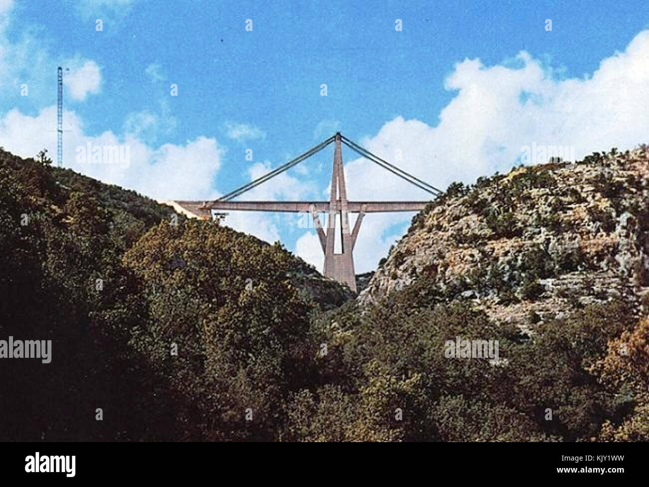 Wadi el Kuf Bridge Stock Photo - Alamy