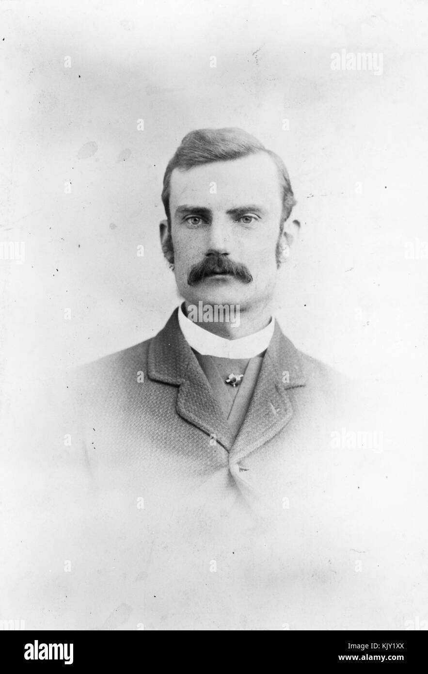 William Pember Reeves, 1887 Stock Photo - Alamy