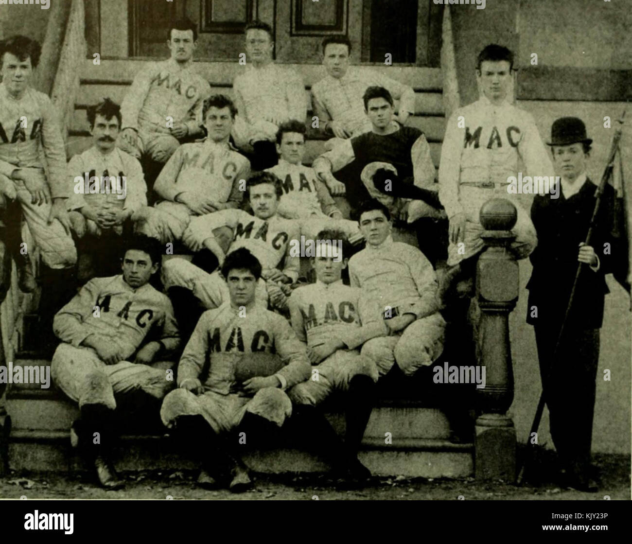 Football 1892 illustration hi-res stock photography and images - Alamy