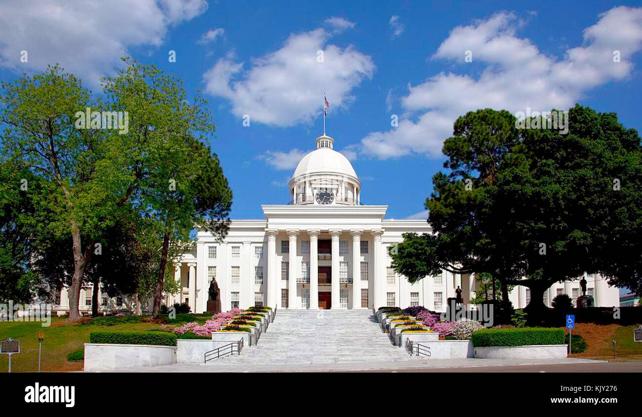 Alabama Capitol Building Stock Photo - Alamy