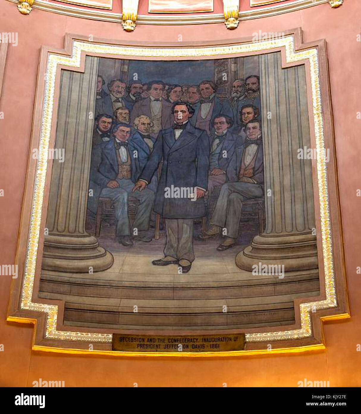 Interior alabama state capitol building hi-res stock photography and ...