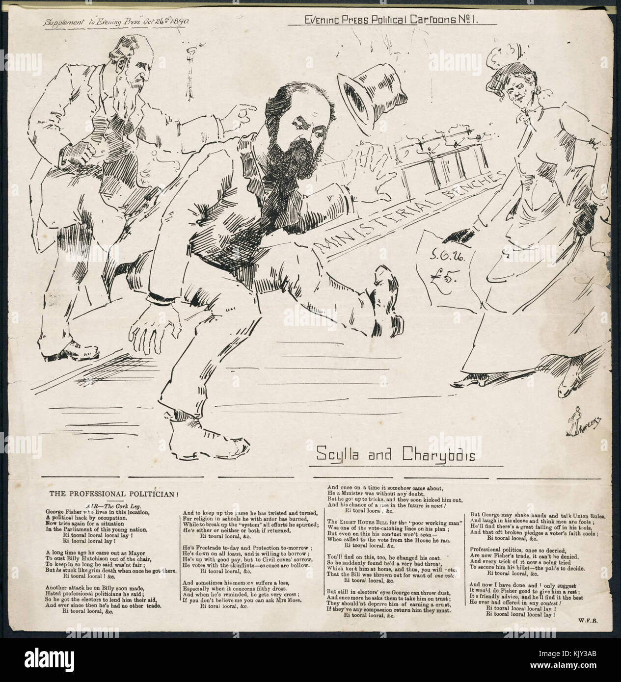 Cartoon 1890 hi-res stock photography and images - Alamy