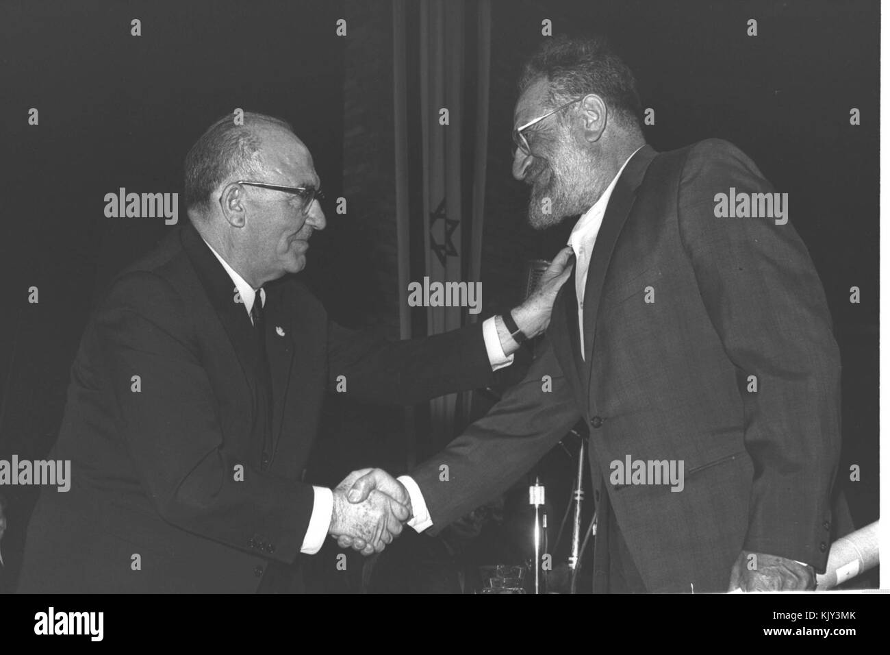 Shmuel Stoler Levi Eshkol Israel Prize 1965 05 06 Stock Photo - Alamy