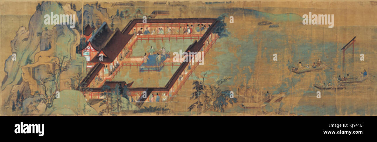 Ippen shonin eden X Itsukushima Stock Photo - Alamy