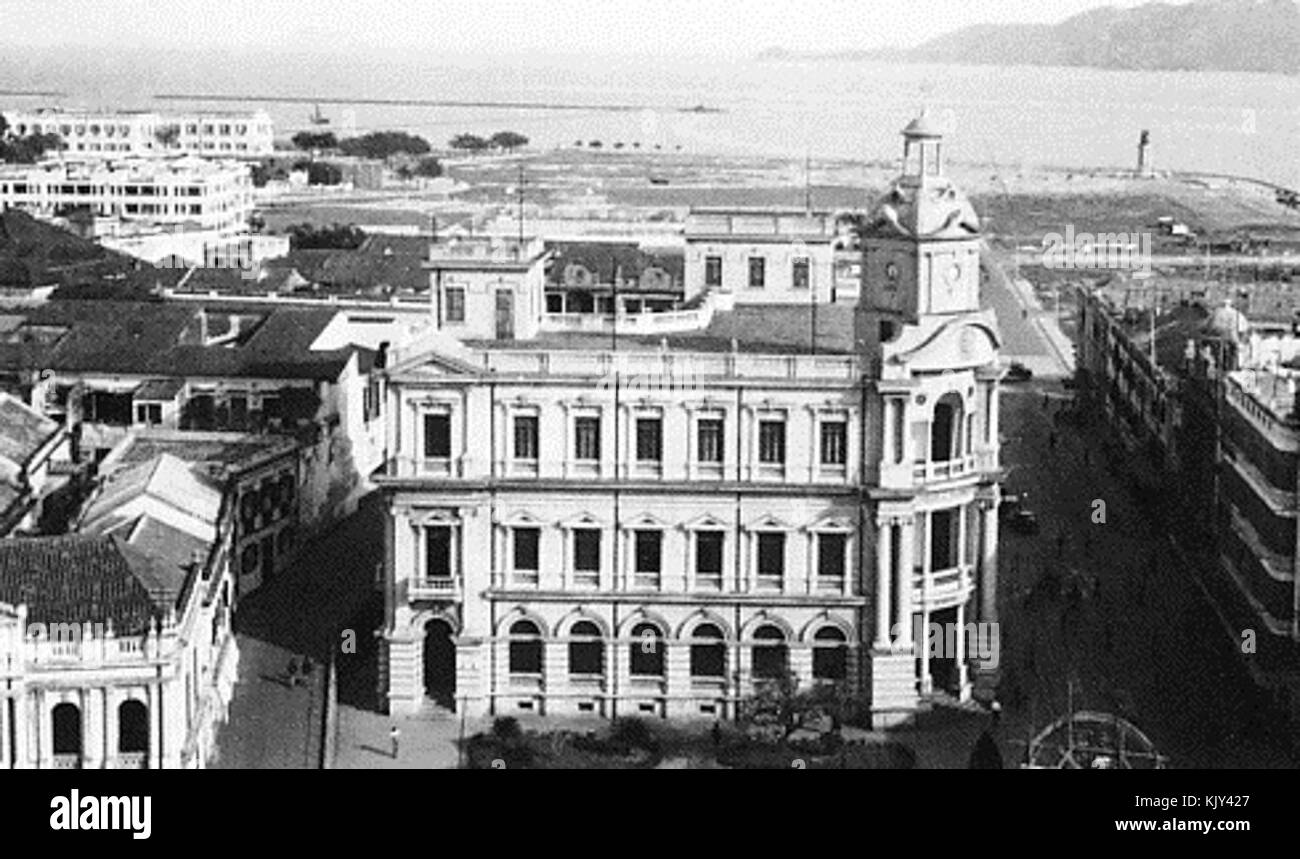 Macau Post Office Building circa 1950 Stock Photo - Alamy