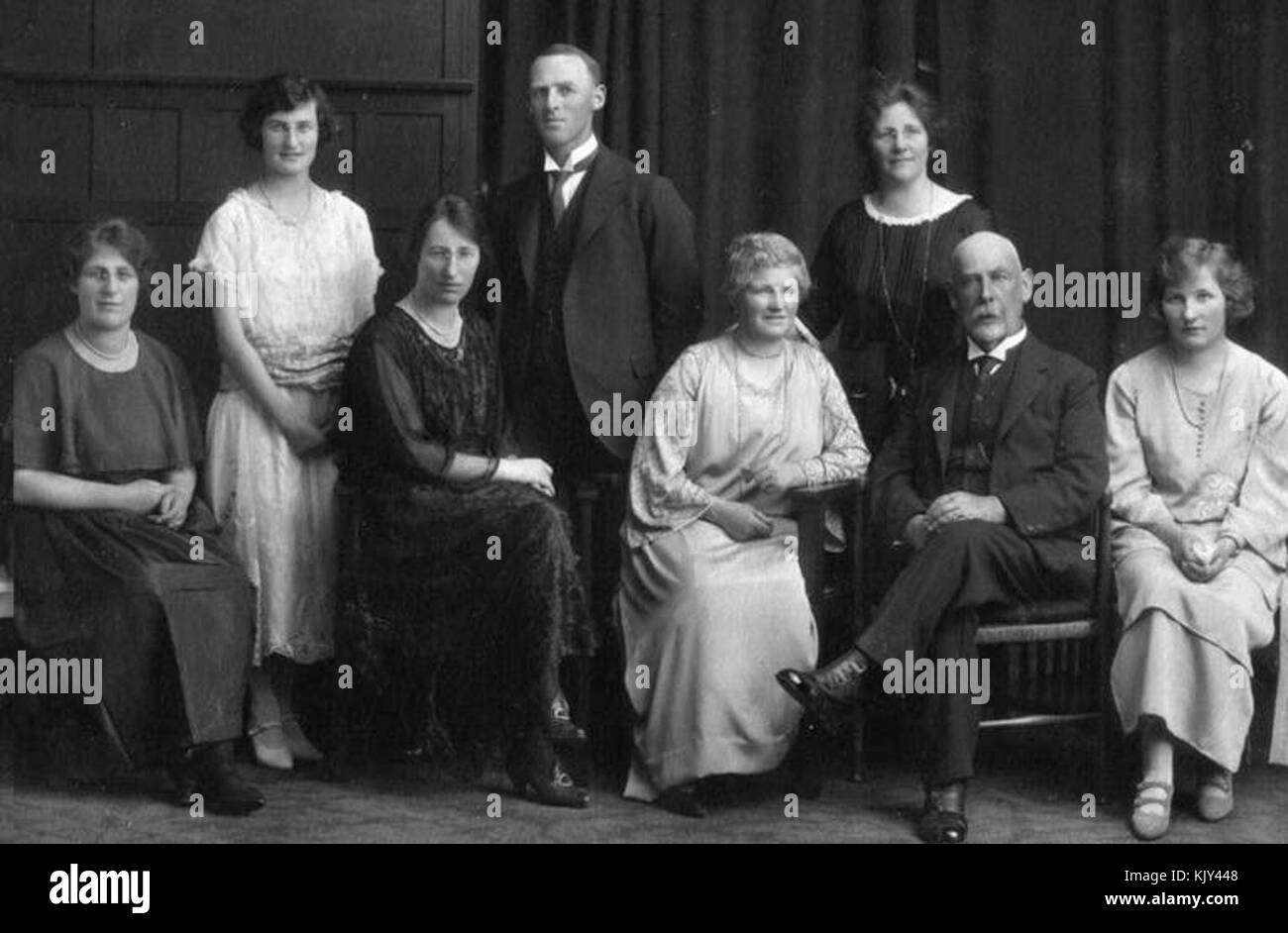 Matthew Barnett and Family Stock Photo - Alamy