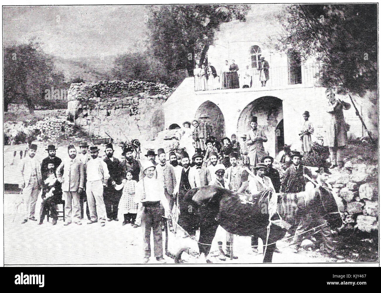 Motza (before 1899 Stock Photo - Alamy