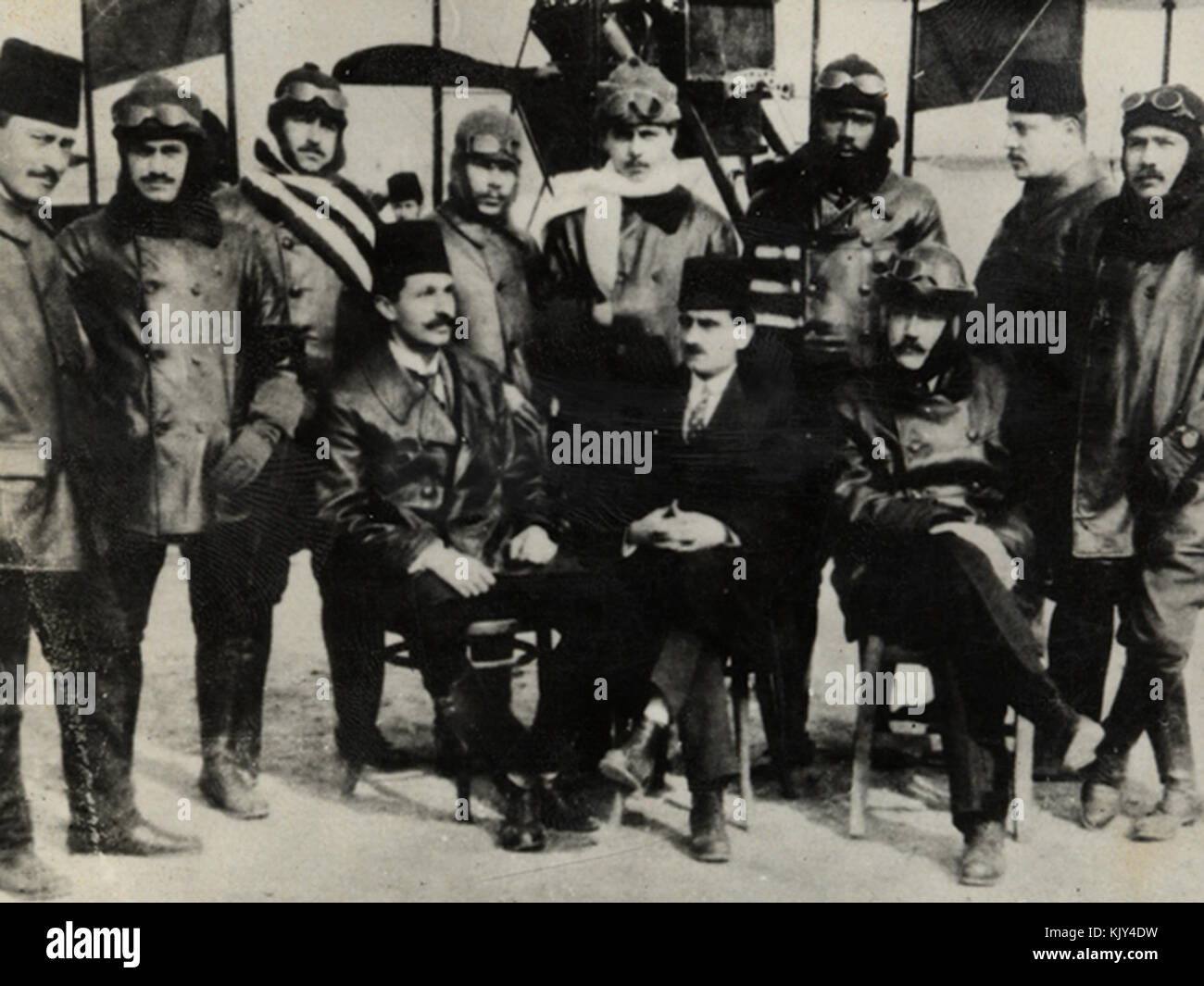 Ottoman Naval Aviators Stock Photo - Alamy