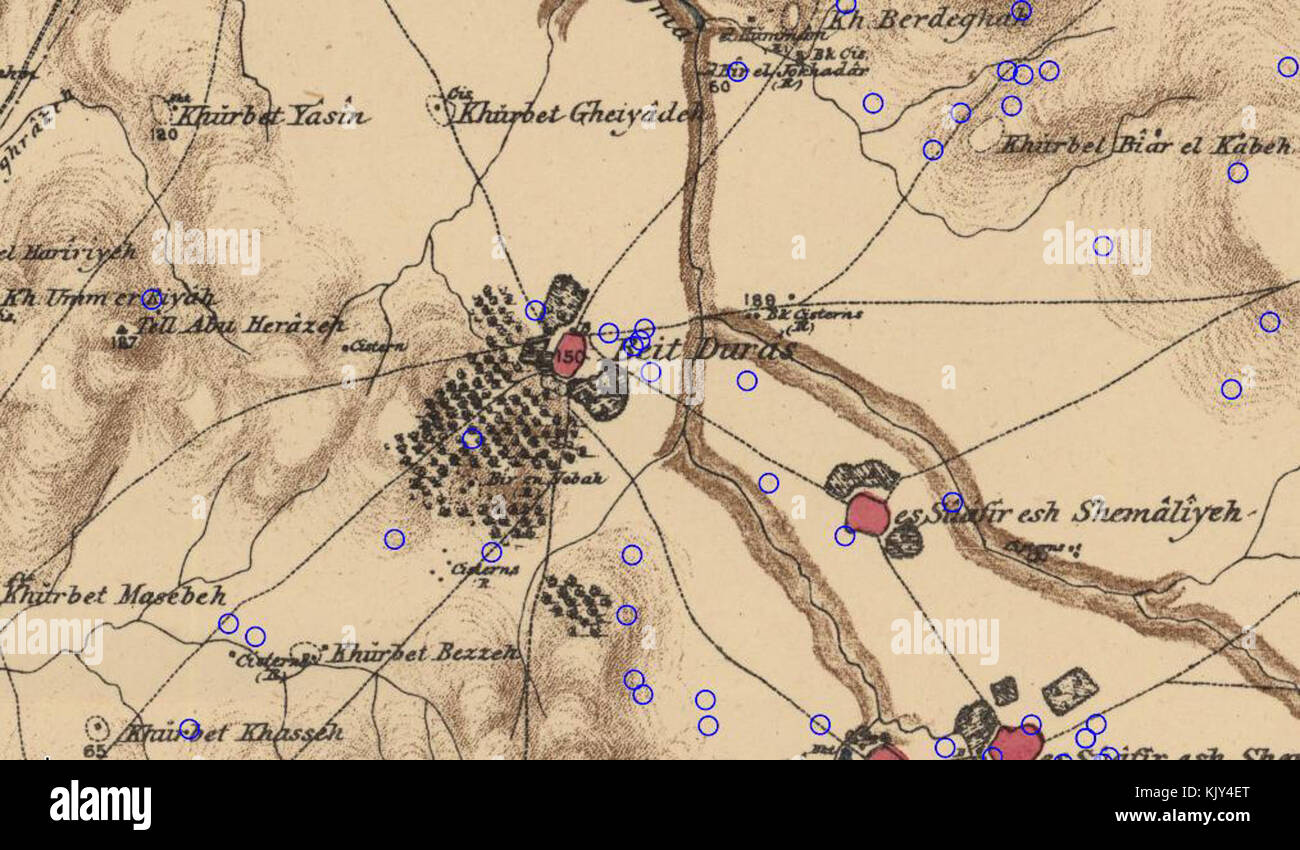 Early palestine map hi-res stock photography and images - Alamy