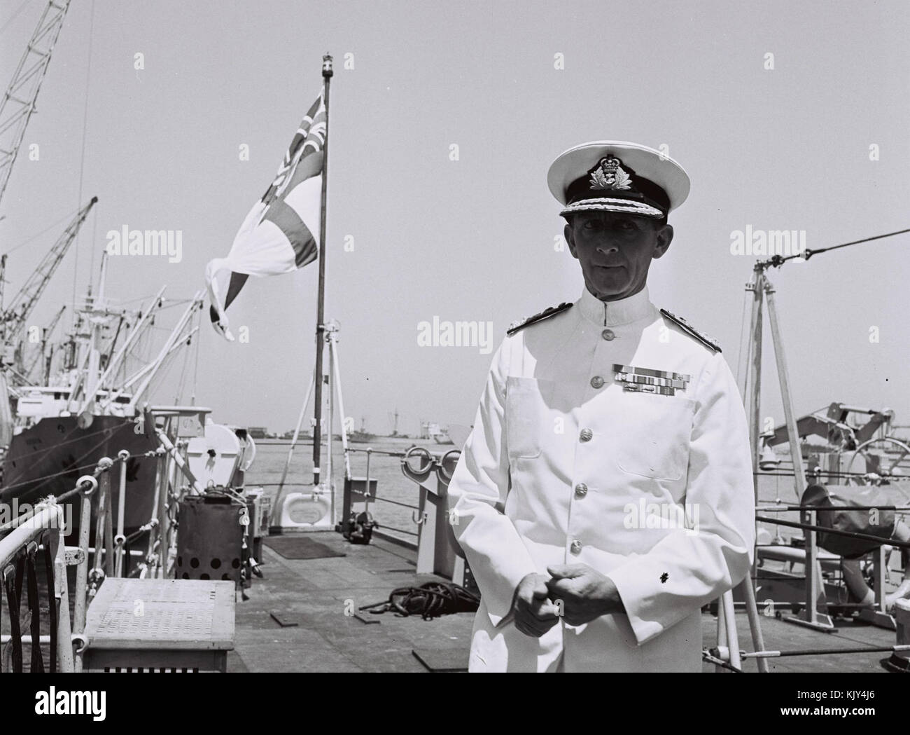 Fleet Admiral John Graham Hamilton 1966 05 05 Stock Photo - Alamy