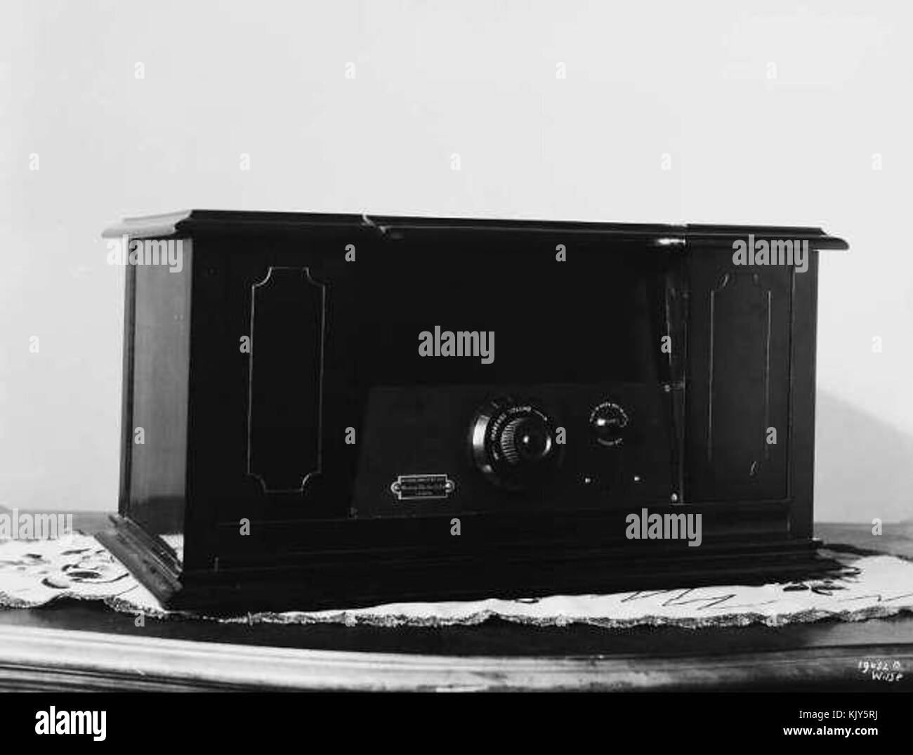 Western Electric radio 1925 Stock Photo - Alamy