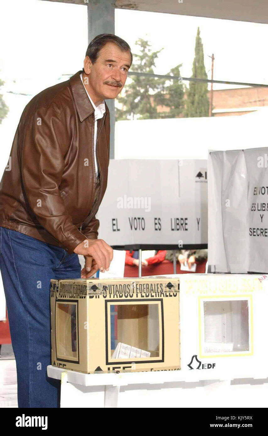 Vicente fox mexico hi-res stock photography and images - Alamy