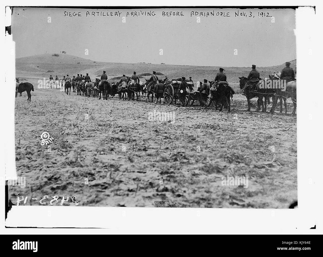 Adrianople siege artillery Stock Photo - Alamy
