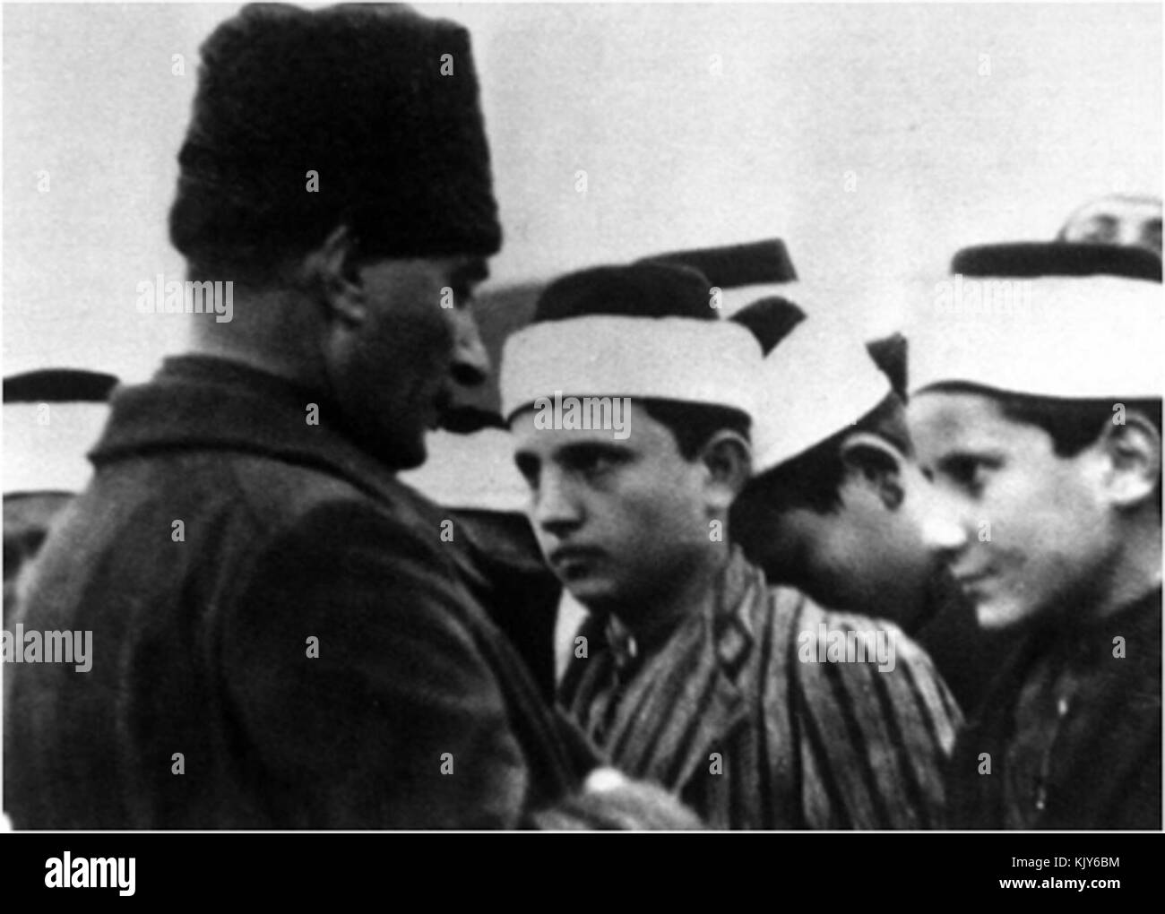 Ataturk founder of turkey republic Black and White Stock Photos ...