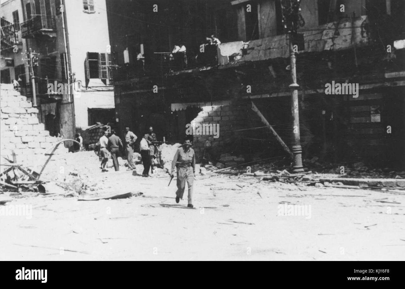 Battle of haifa 2 Stock Photo - Alamy