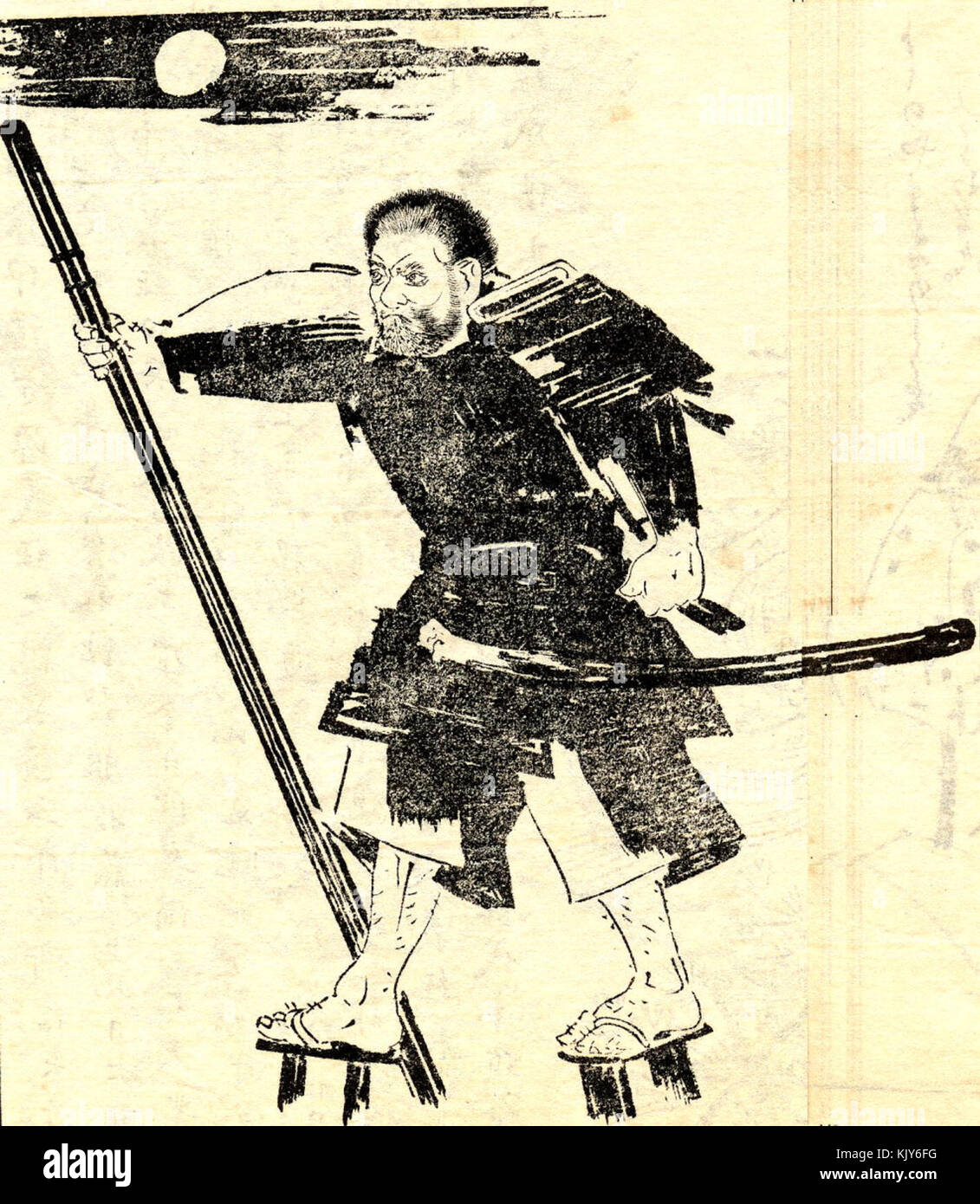 The monk benkei hi-res stock photography and images - Alamy