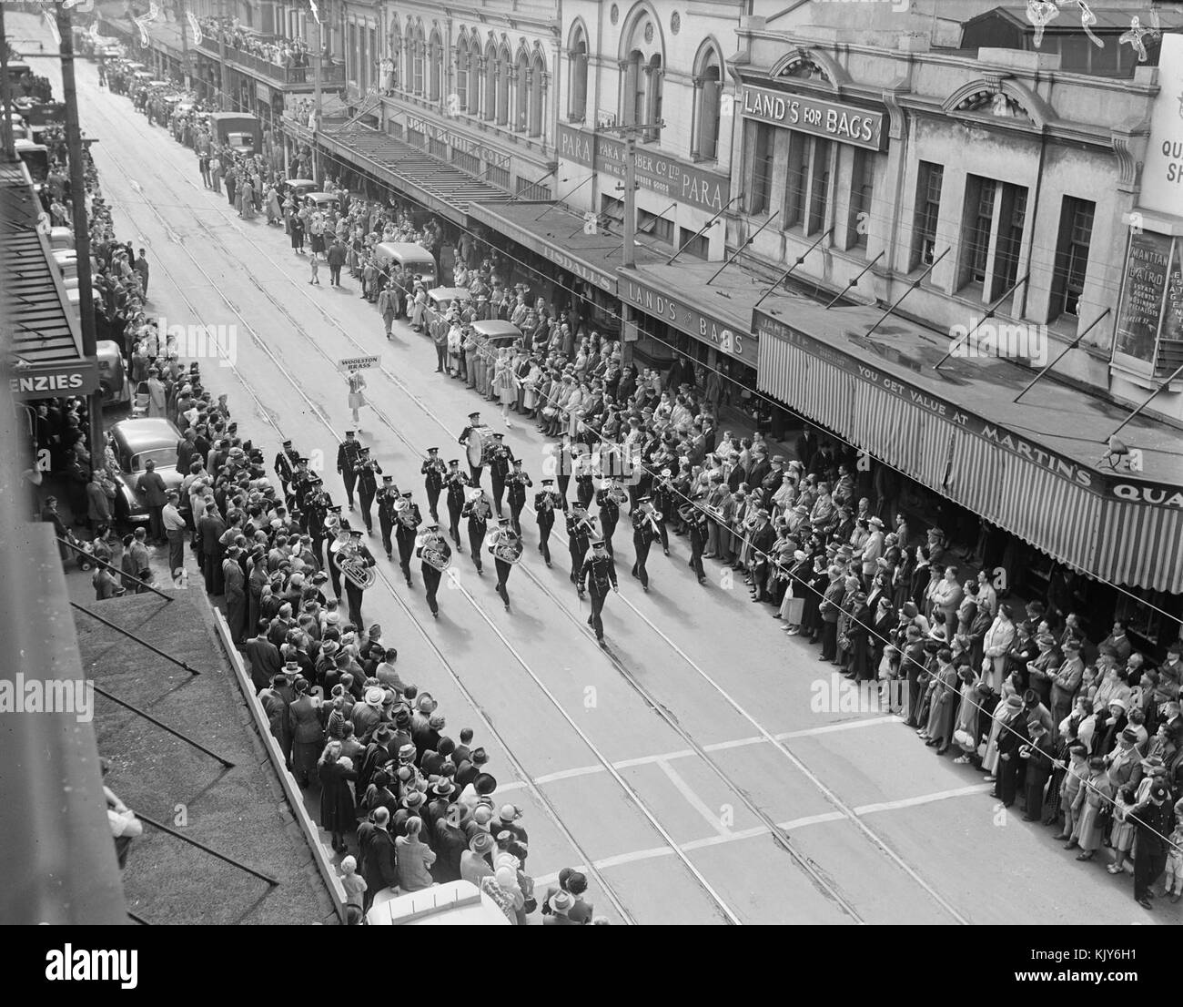 Marching in the street hi-res stock photography and images - Alamy