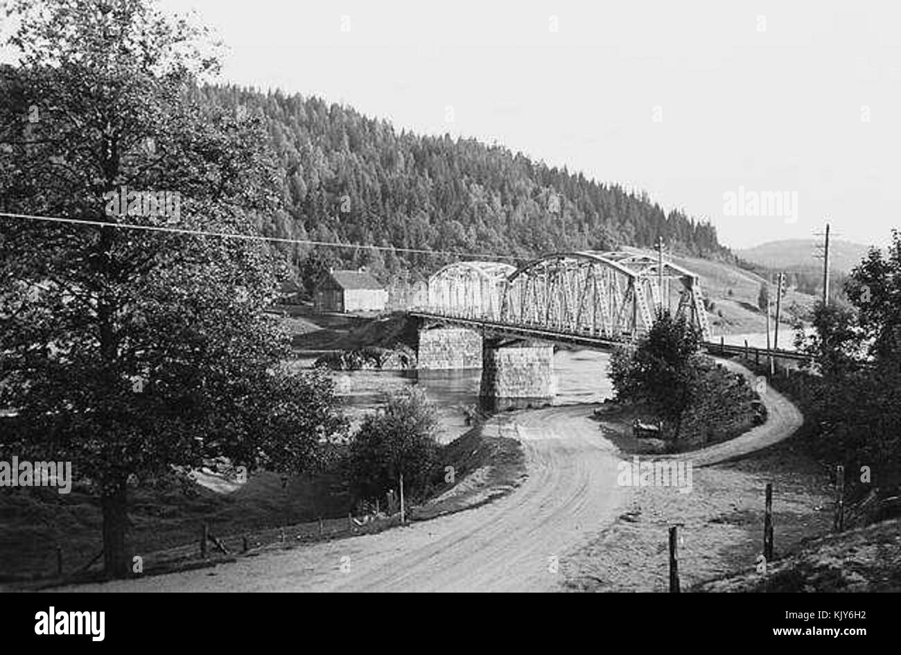 Bridge in Froland Stock Photo - Alamy