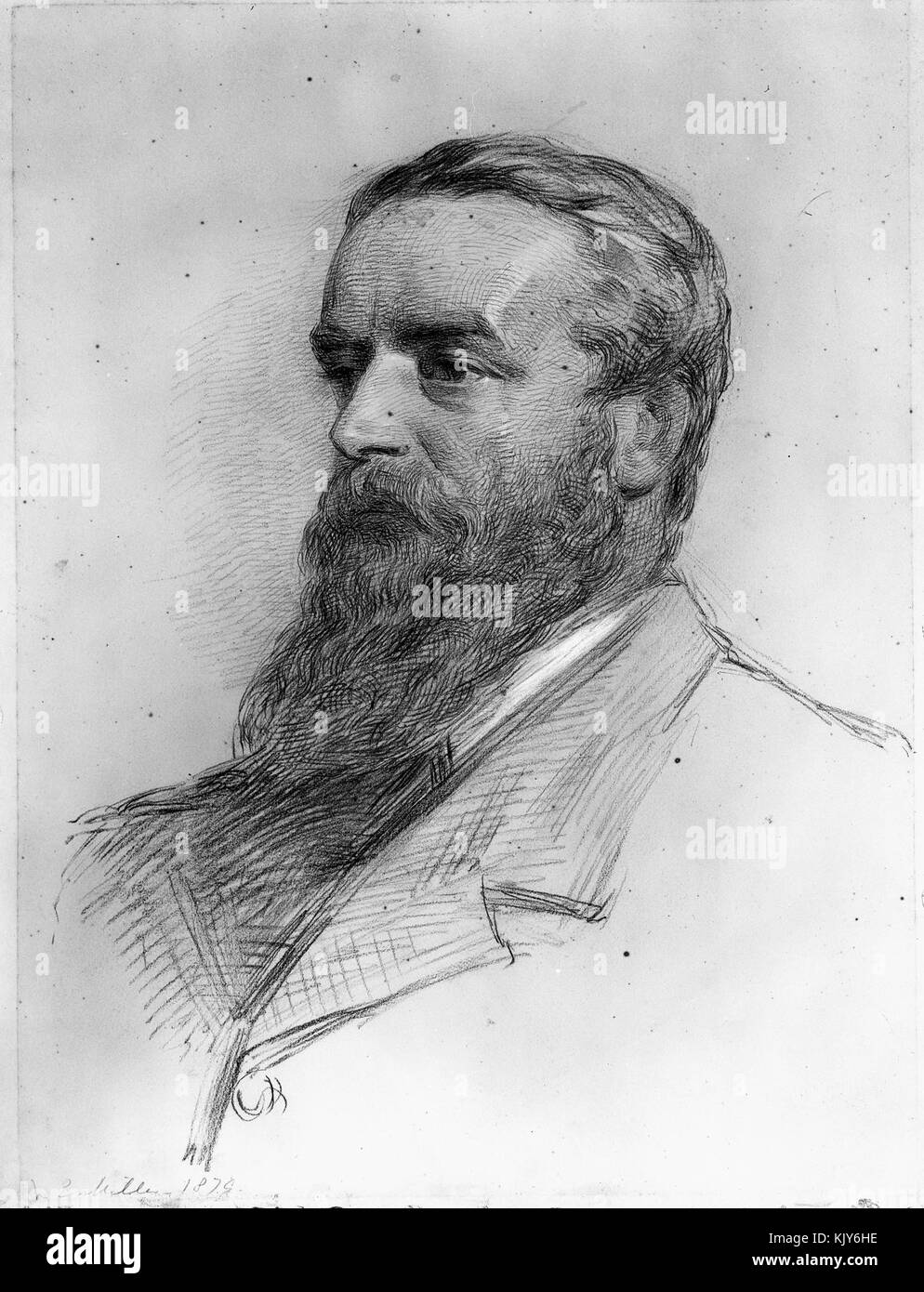 Charles George Tripp, 1878 Stock Photo - Alamy
