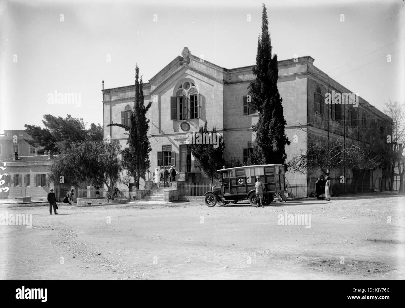 Newer Jerusalem and suburbs. The Municipal Hospital in Russian Compound ...