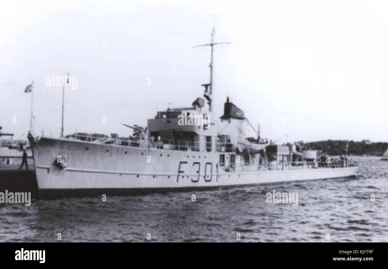 HNoMS Gyller May 1953 Stock Photo - Alamy