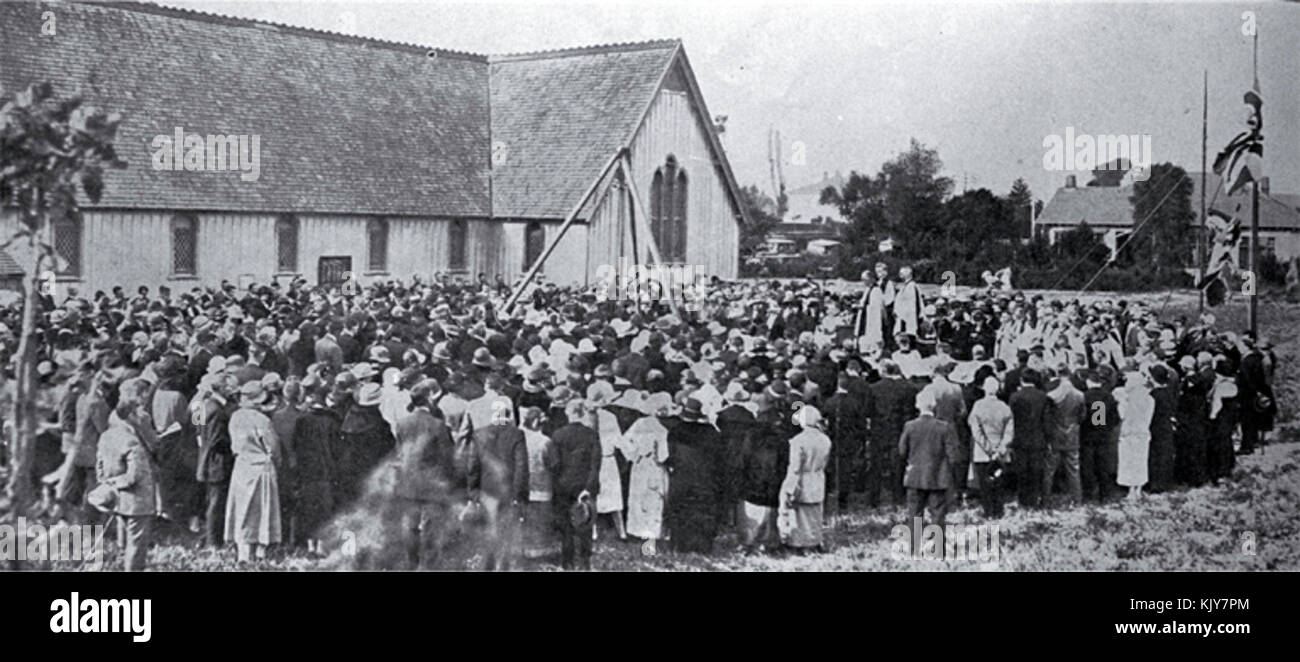 The foundation stone of St Barnabas Church was laid in the early 20th ...