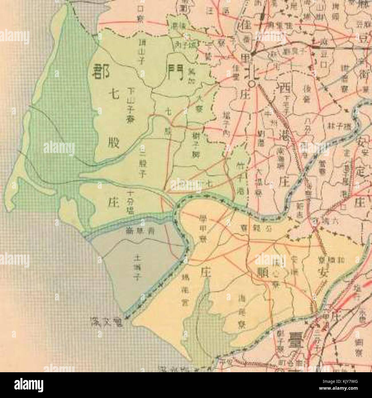 Map of tainan hi-res stock photography and images - Alamy